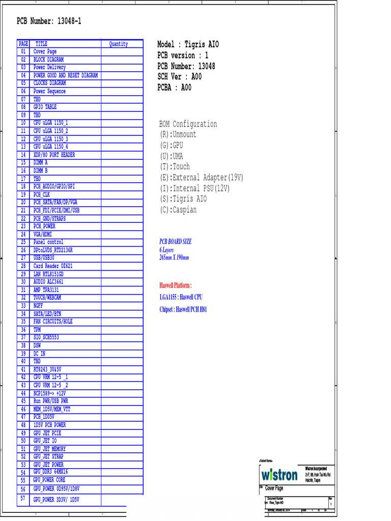 Inspiron 3048 - Tigris AIO MB - 13048-1 | PDF | Personal Computers ...