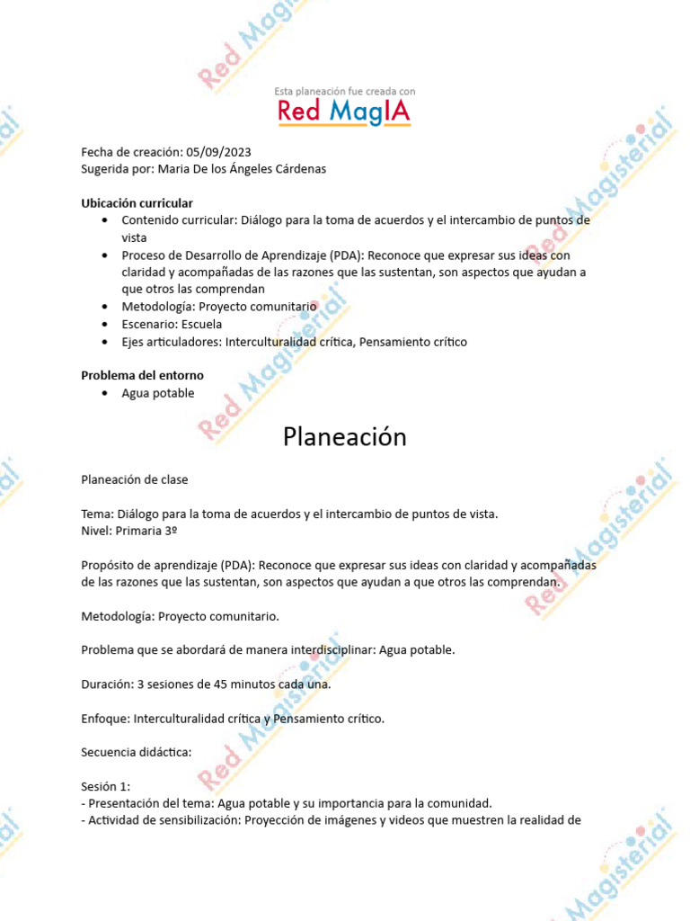 Red MAgIA - Reconoce Que Expresar Sus Ideas Con Claridad y Acompañadas ...
