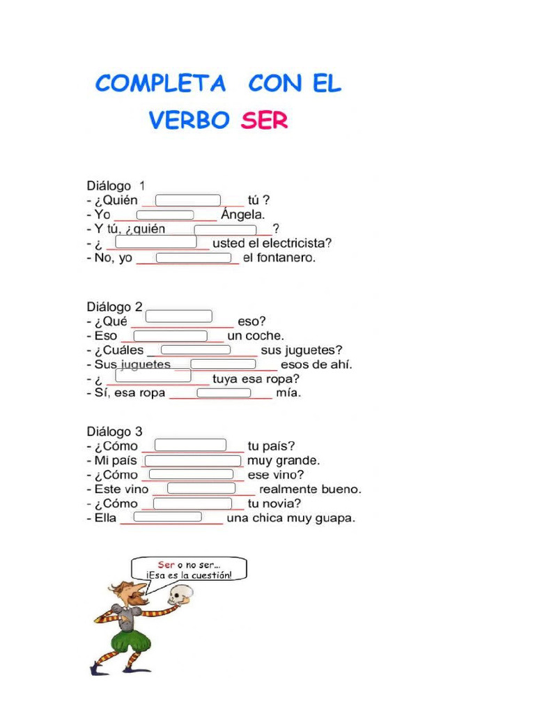 ejercicios Vb SER | PDF