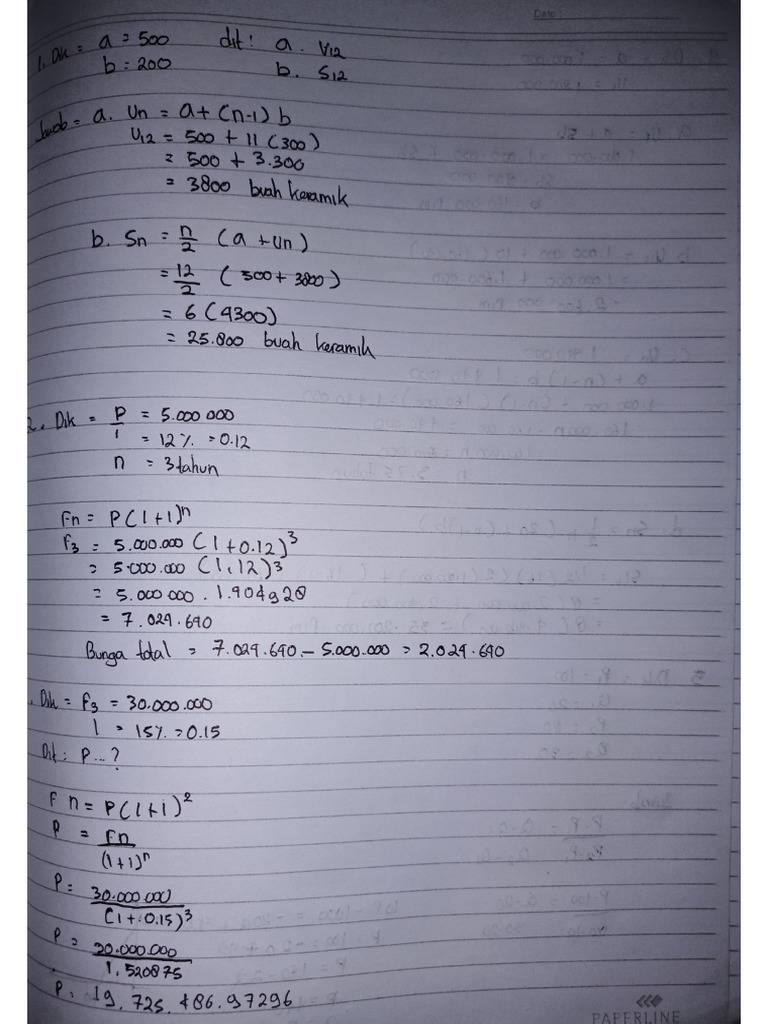 Tugas MTK M Ikhsan Putra | PDF