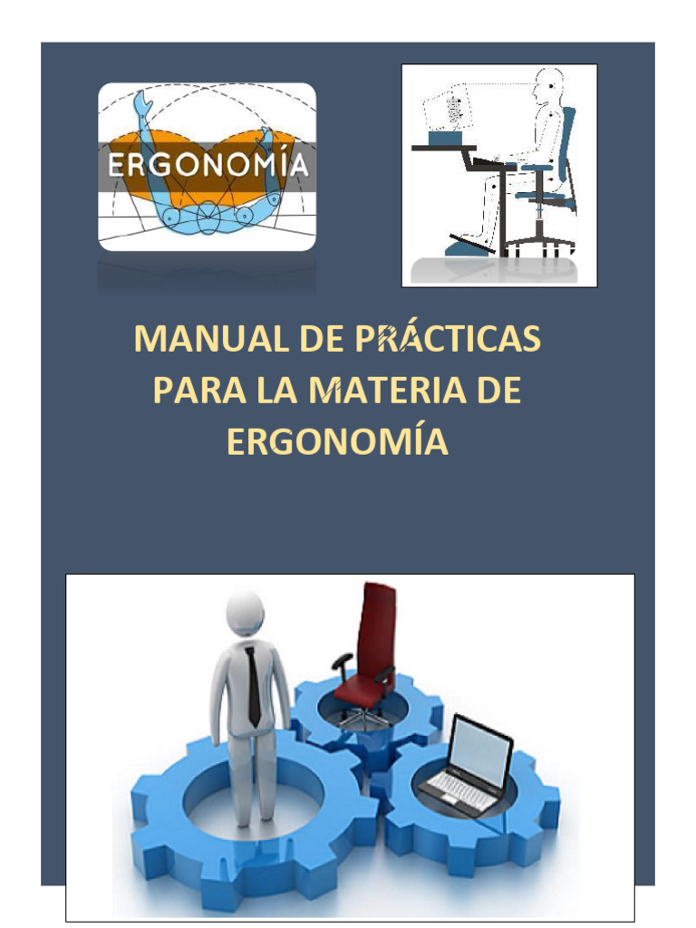 Manual Ergonomia Terminado Pdf Factores Humanos Y Ergonomía