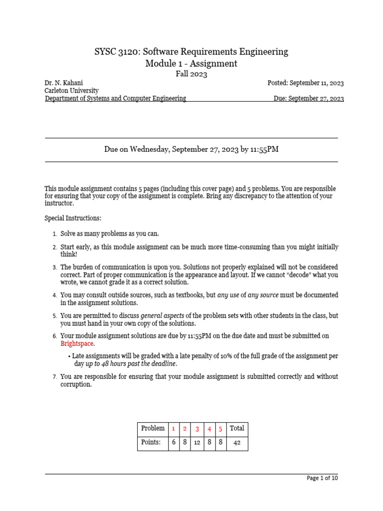 Assignment 01 | PDF | Computing