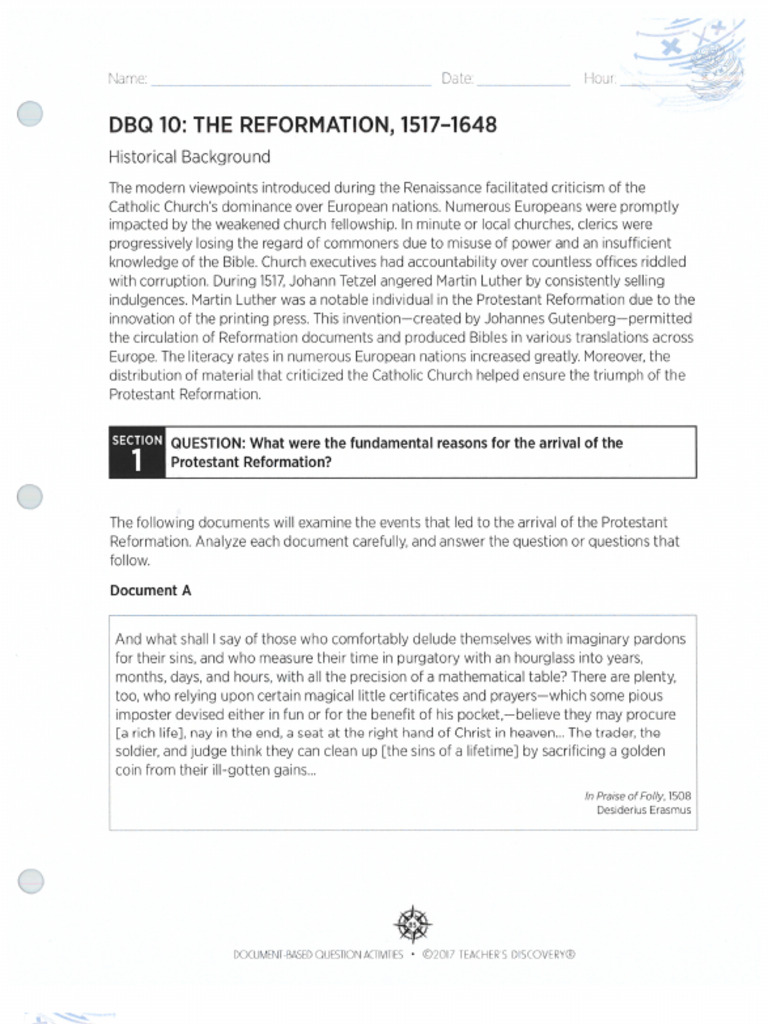Nathaniel Herod - HWH Test 4 DBQ Packet | PDF