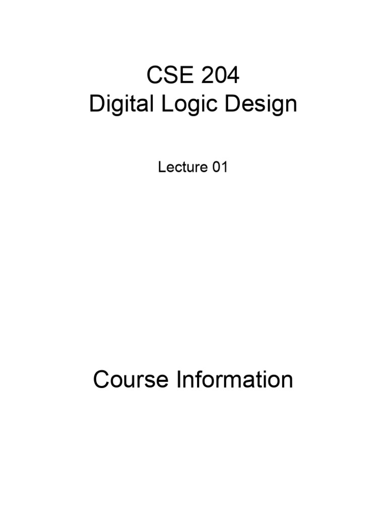 CSE104 (Lecture01) | PDF | Teaching Methods & Materials | Computers