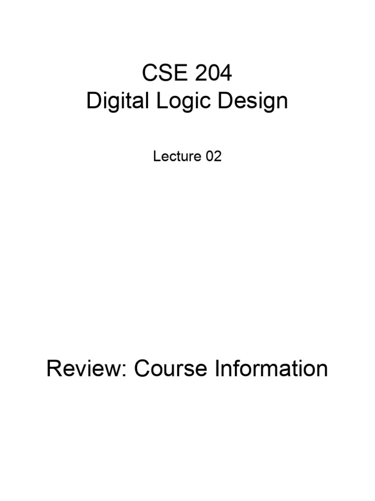 CSE204 (Lecture02) | PDF