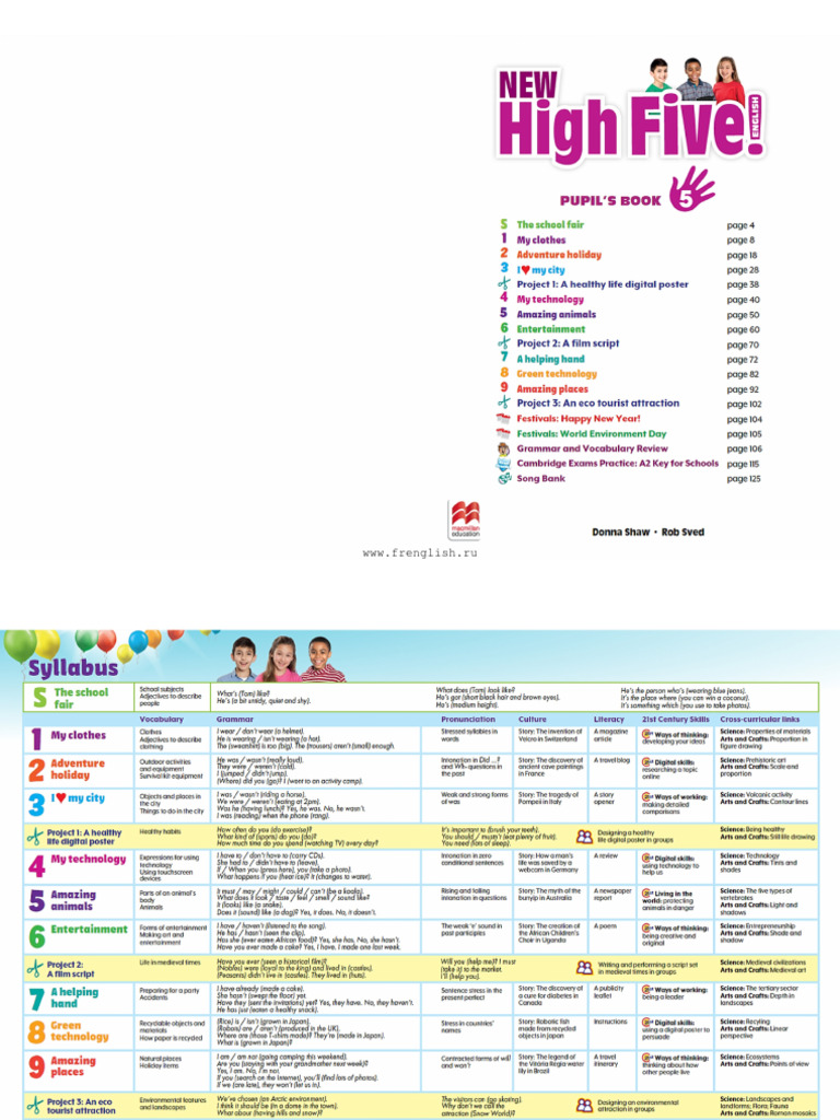 New High Five 5 Pupils Book | PDF