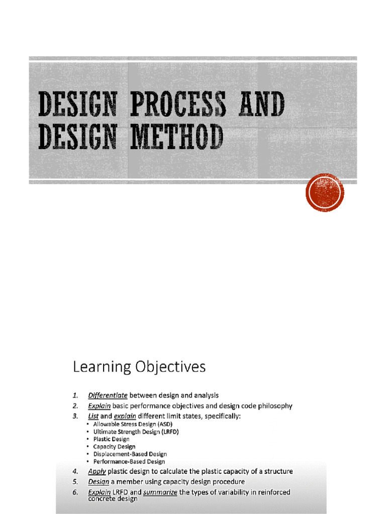 Lecture 3. Design Code and Design Process | PDF | Structural Analysis | Structural Engineering