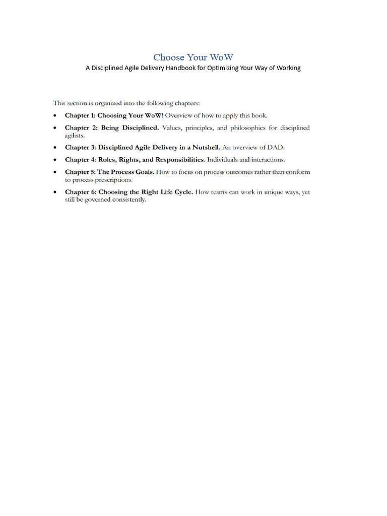 Choose Your WoW | PDF