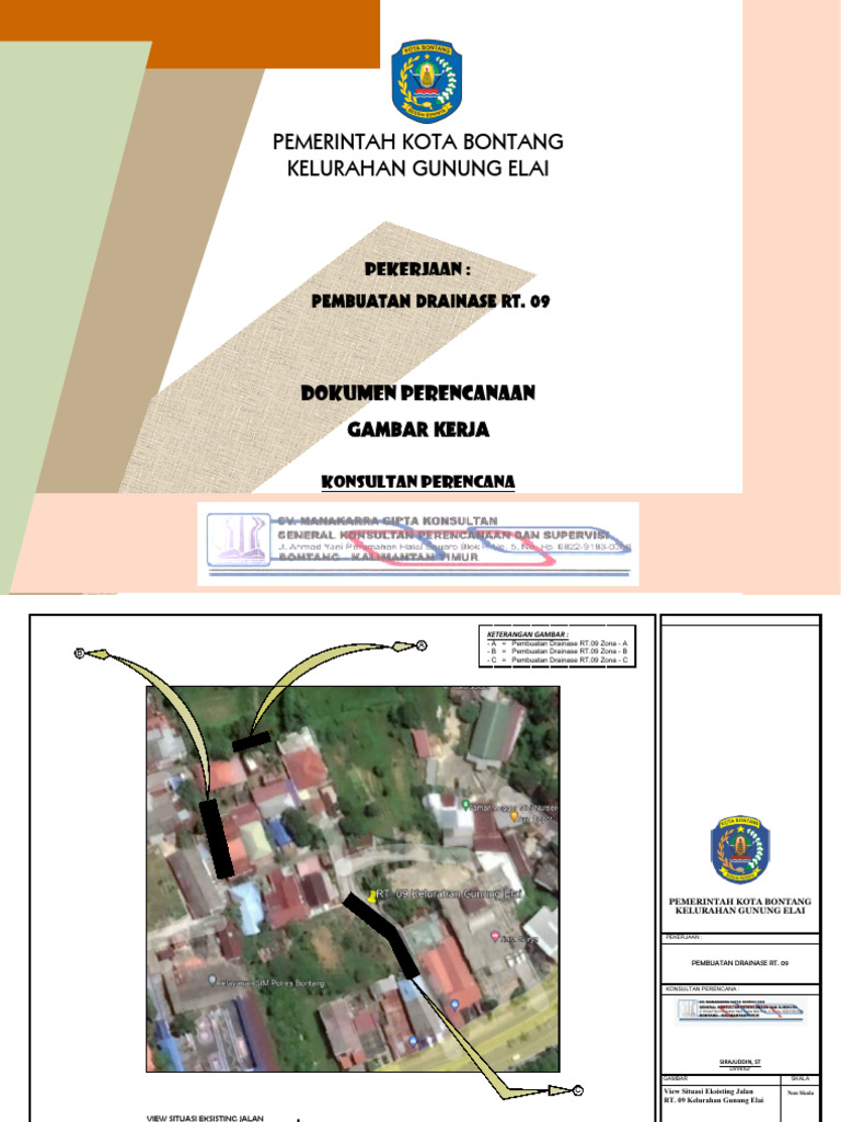 Pembuatan Drainase RT.09 | PDF