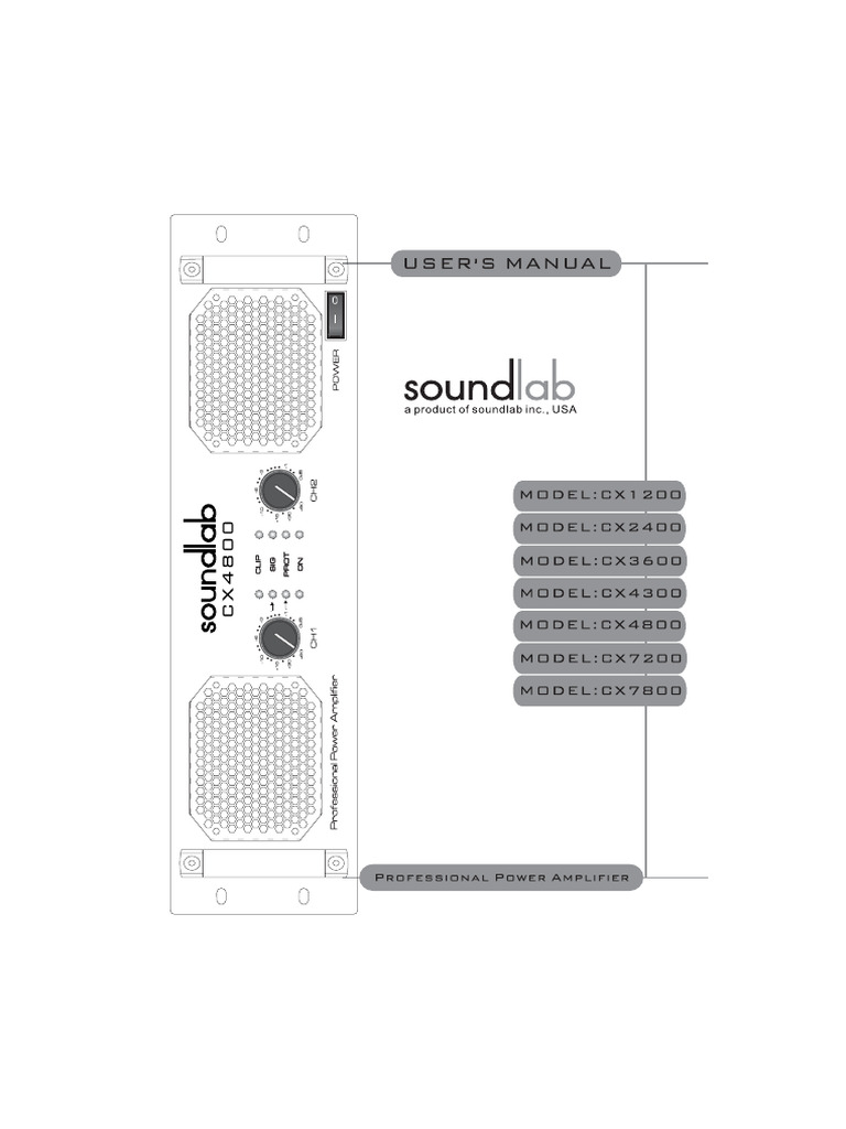 CX User's Manual | PDF