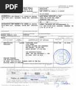LACEY ACT Form 2022 | PDF | Percentage