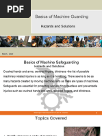 Machine Guarding Safety Standards | PDF | Machines | Safety