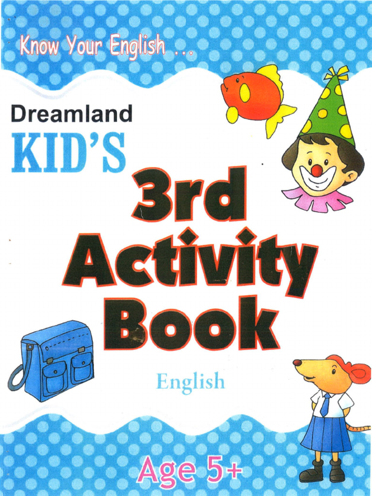 Dreamland Kid's 3rd Activity Book English | PDF