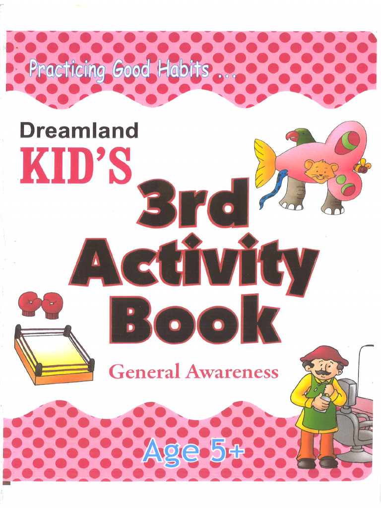Dreamland Kid's 3rd Activity Book General Awareness | PDF