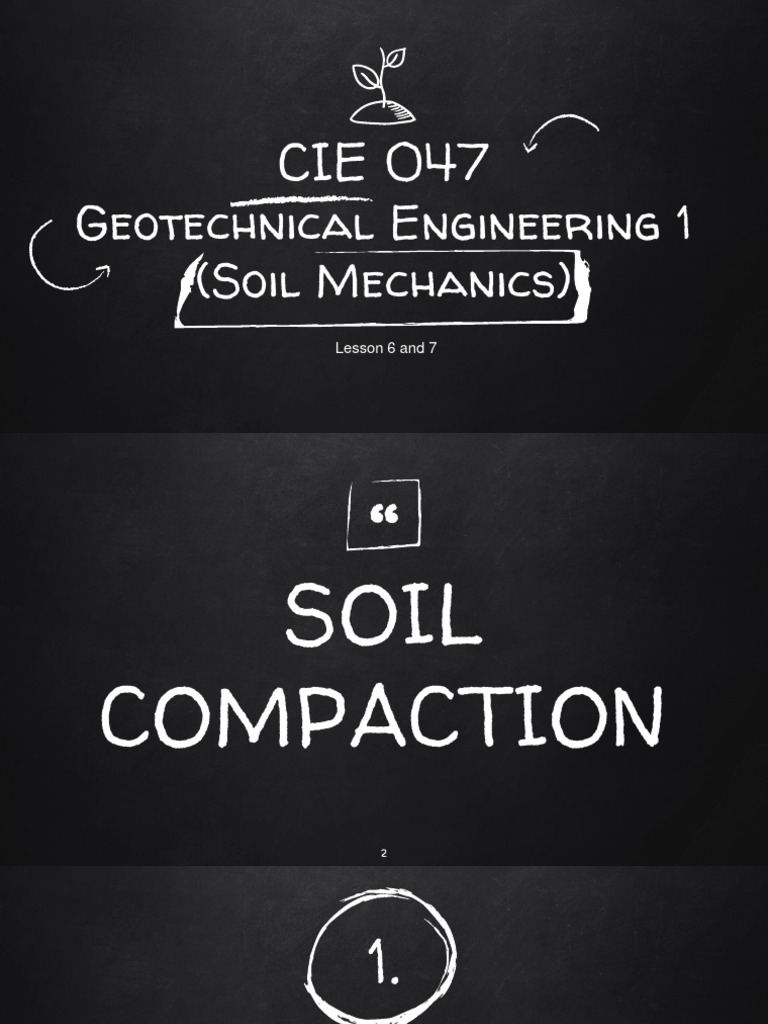 CIE 047 - Lesson 6&7 | Download Free PDF | Soil Science | Physical Sciences