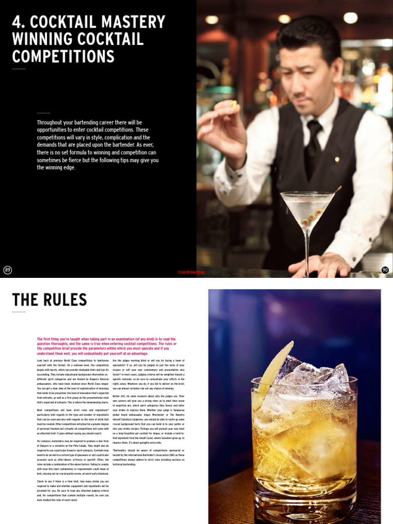 DBA Advanced COCKTAIL COMPETITION - Workbook (Dragged) 1 | PDF ...