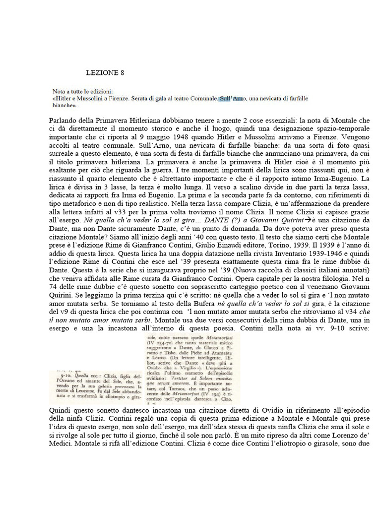 Lezione 8 | PDF