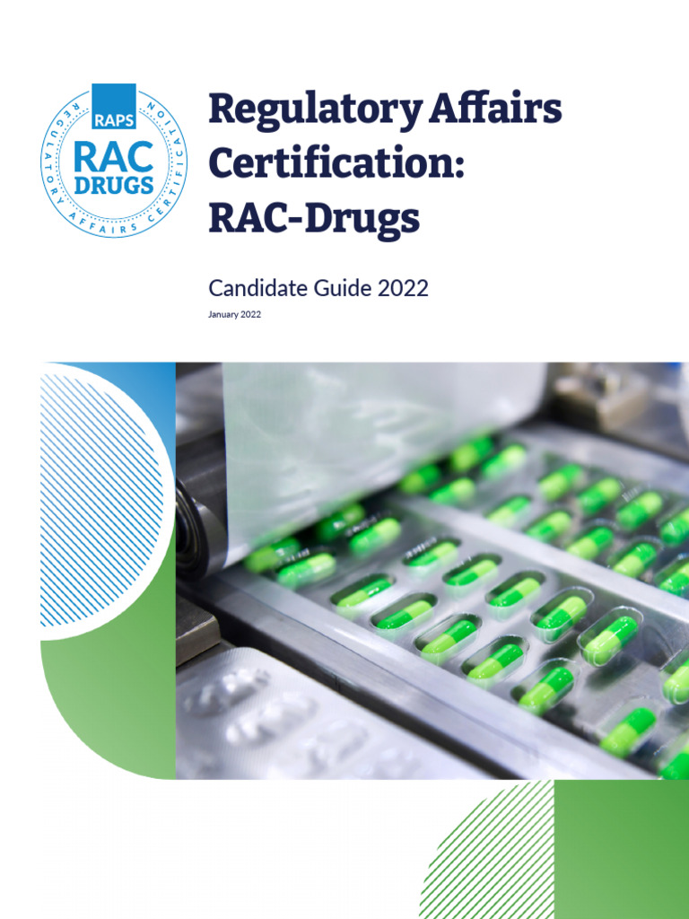 2022 RAC Drugs Candidate Guide | PDF | Identity Document | Professional Certification