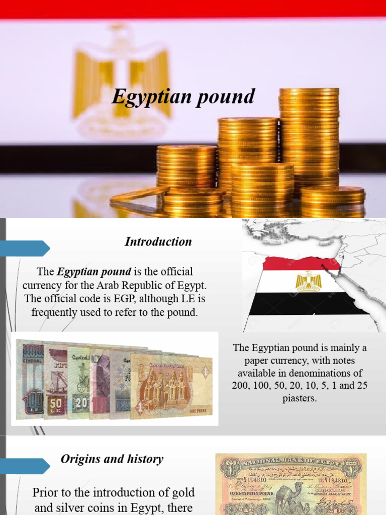 Egyptian Pound: Currency Overview | PDF | Classics