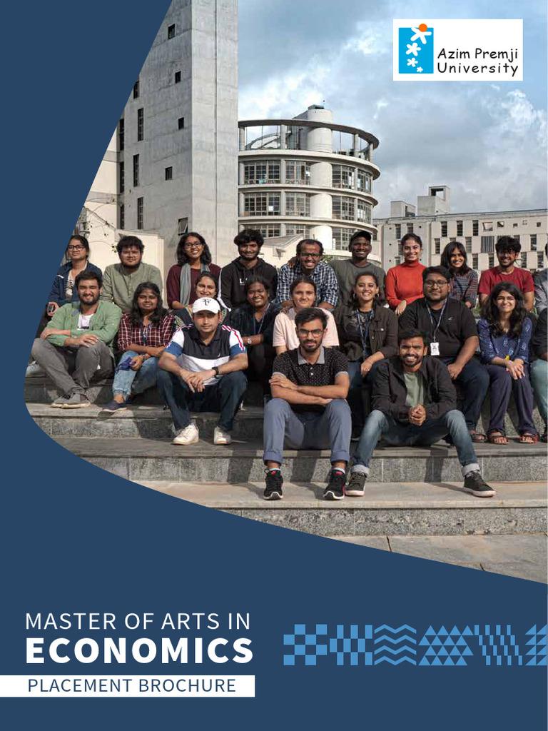 MA Economics Placement-Brochure | PDF | Business