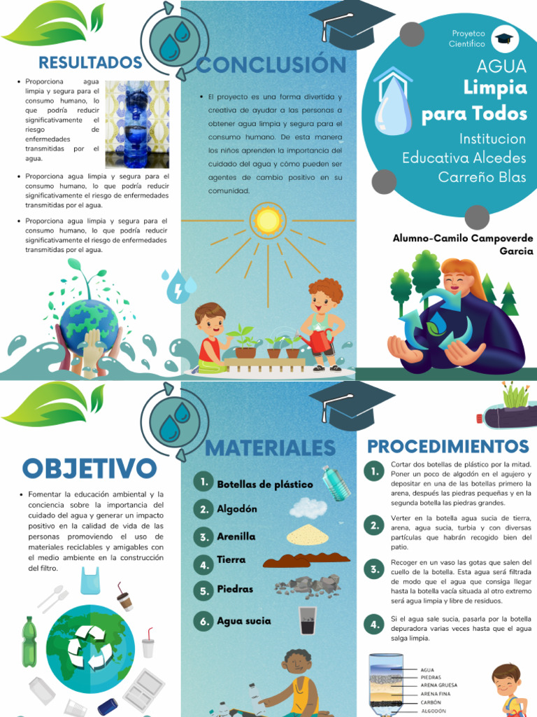 Triptico-Proyecto de Ciencias | PDF
