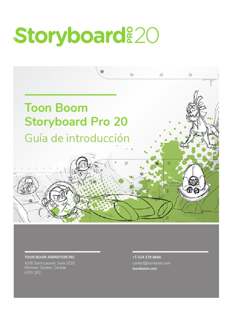 Storyboard Pro 20 Getting Started Guide ES | PDF