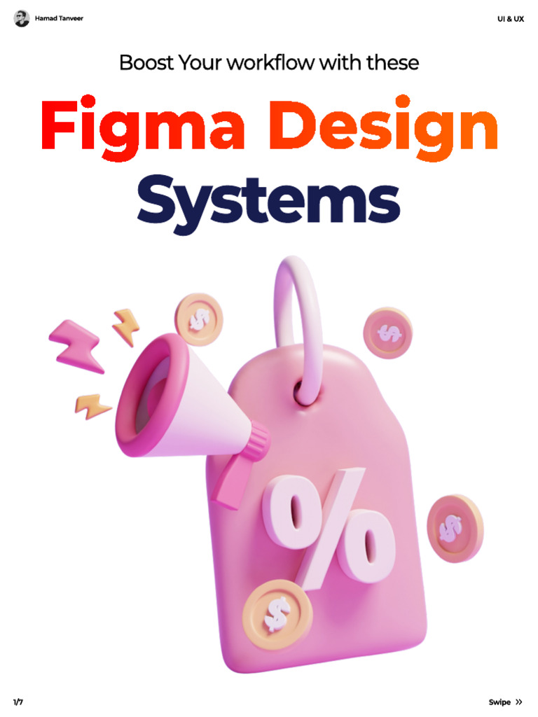 Figma Design Systems That Will Boost Your Workflow | PDF | User Interface | Cyberspace