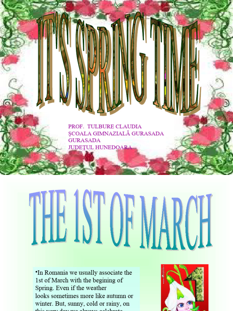 Its Spring Time | PDF