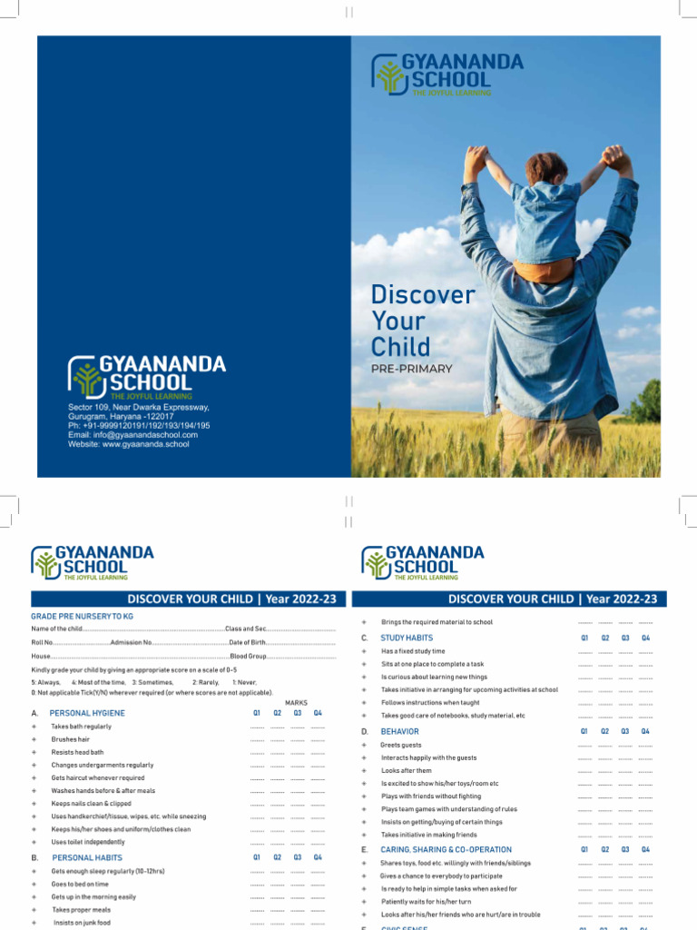 Pre Primary - 1 | PDF