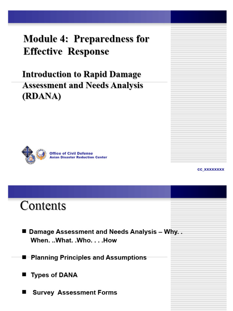 RDANA Overview and Assessment Guide | PDF | Business