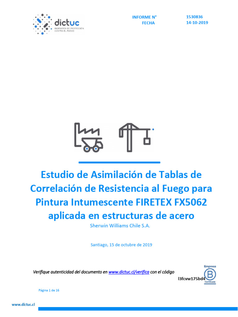 Asimilacion Idiem Firetex 5062 | PDF | Acero