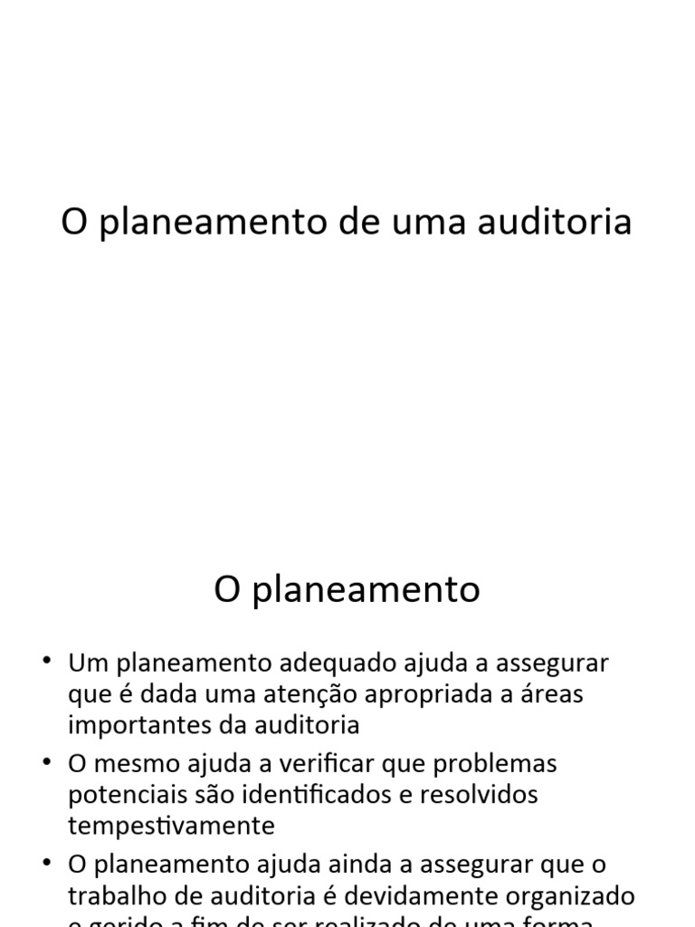 Aula 4 Planeam e Divers | PDF
