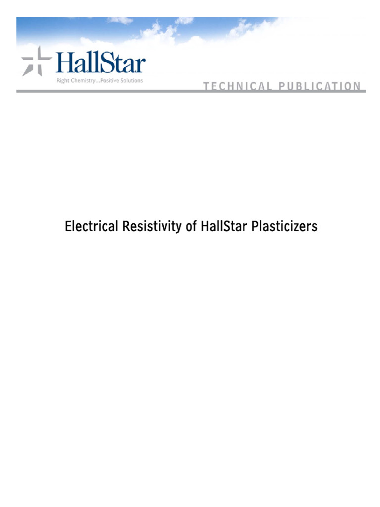 Electrical Resistivity | PDF