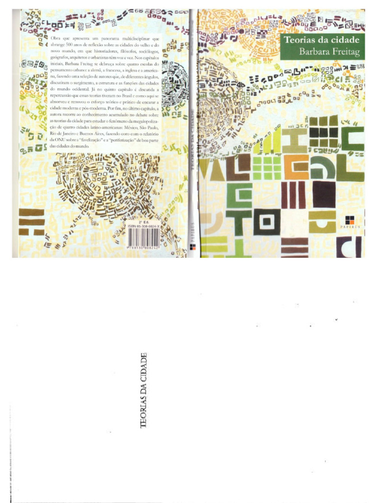Teorias da Cidade - Barbara Freitag | PDF