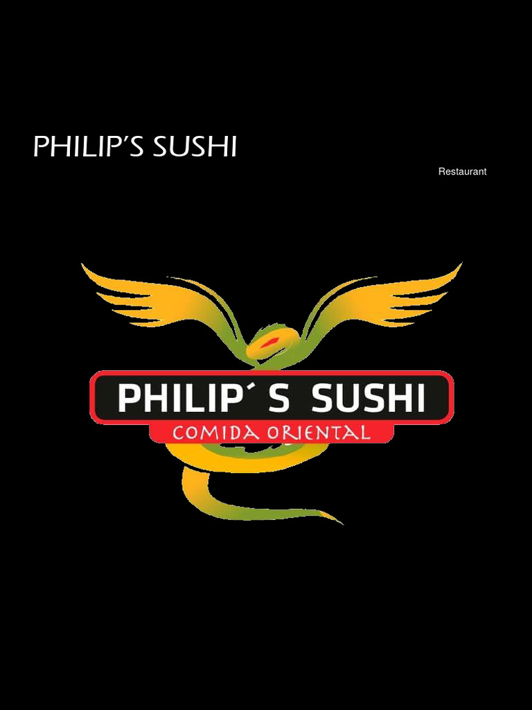 Philip'S Sushi: Restaurant | PDF