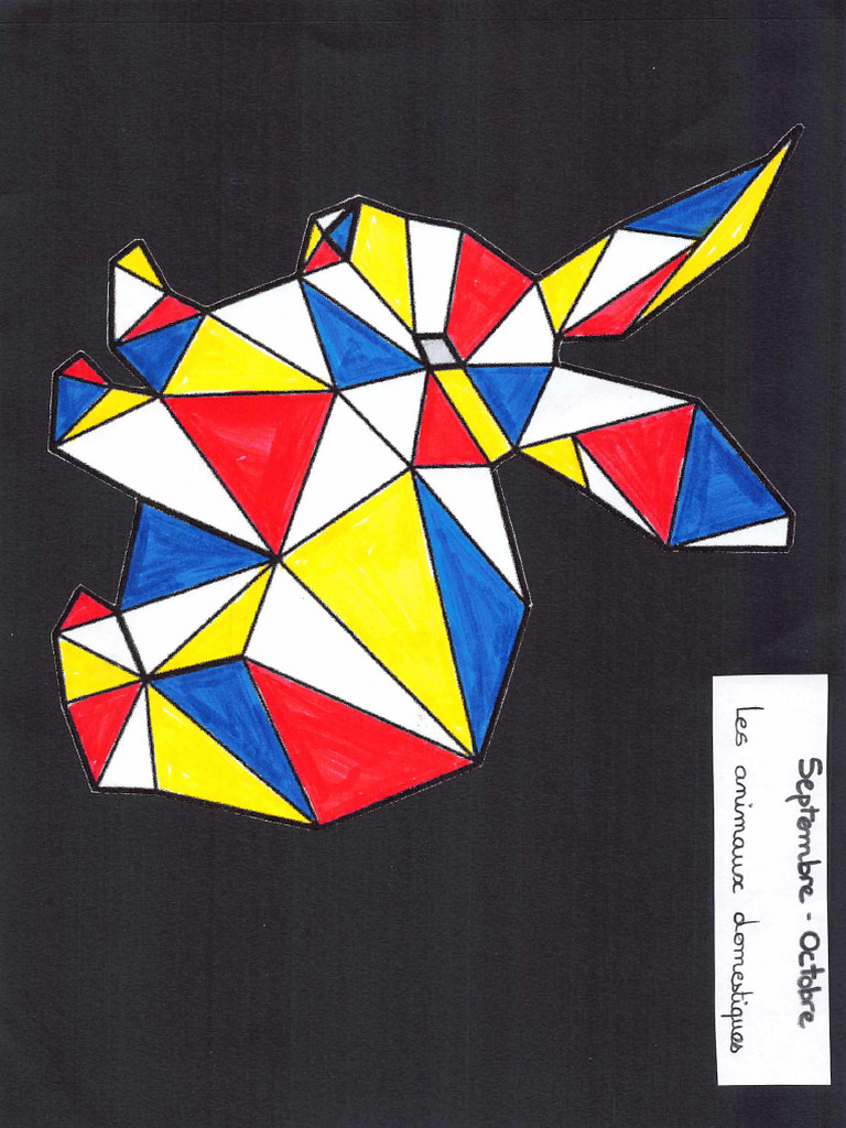 A La Manière de Piet Mondrian | PDF