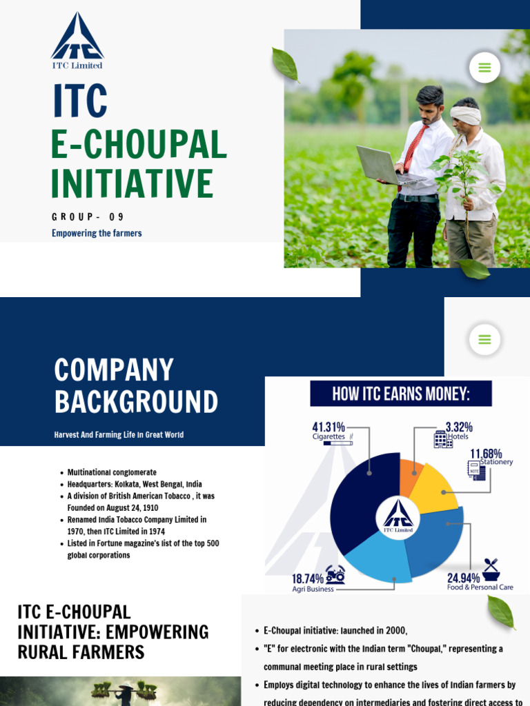 COMPANY BACKGROUND ITC Echowpal | PDF