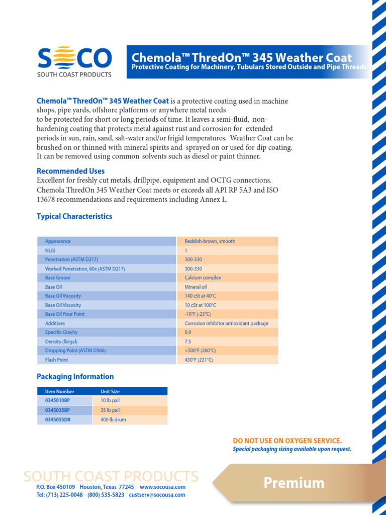 ThredOn 345 Weather Coat | PDF