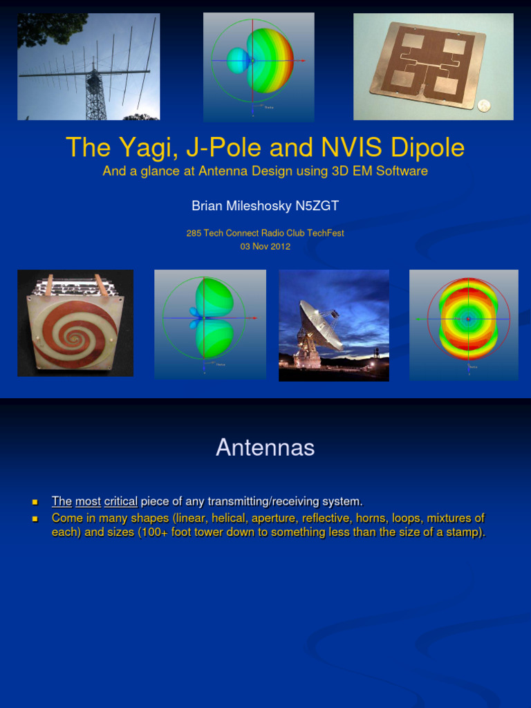 presentation_yagi_presentation | PDF | Antenna (Radio ...