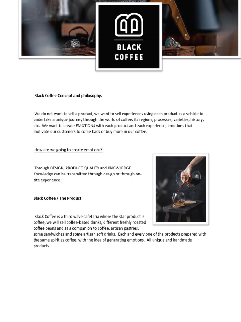 Black Coffee | PDF | Coffee