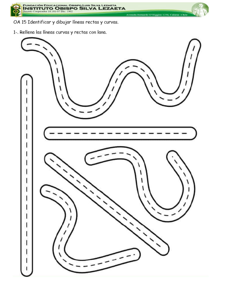 Lineas Curvas y Rectas | PDF