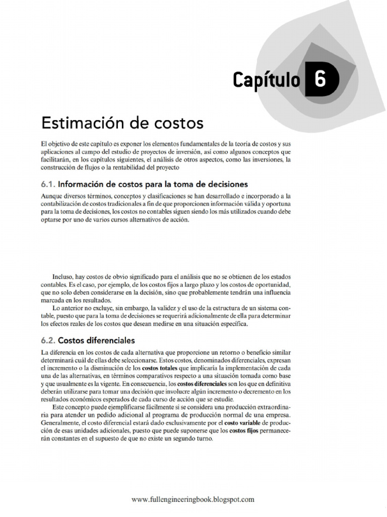 Complementaria Sapag Capítulo 6 | PDF