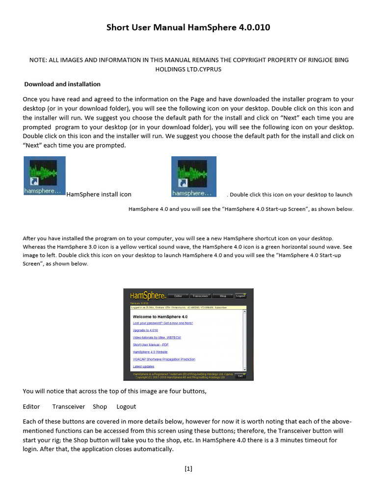 Updated Short User Manual | PDF | Icon (Computing) | Microsoft Windows