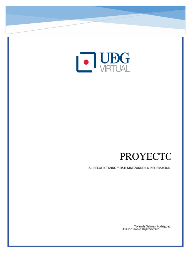Act 2.1 Proyecto V | PDF