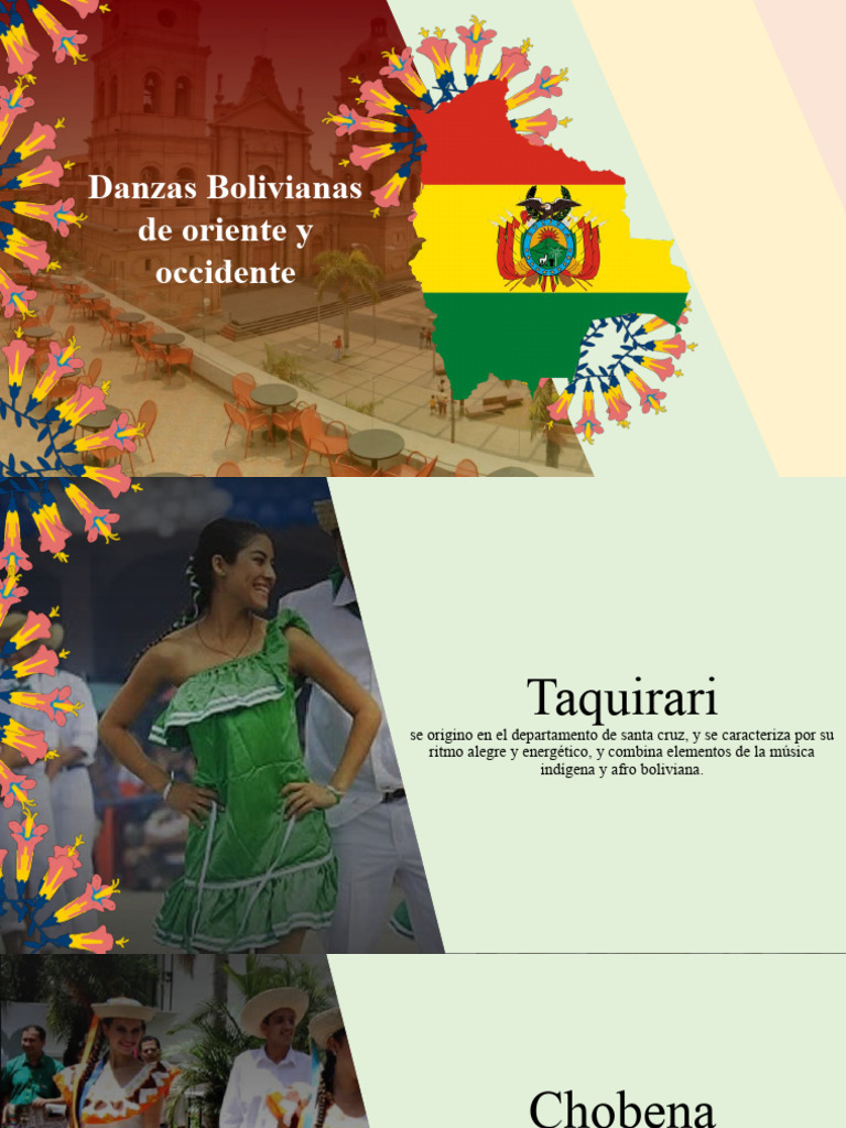 Danzas del oriente y occidente en bolivia | PDF