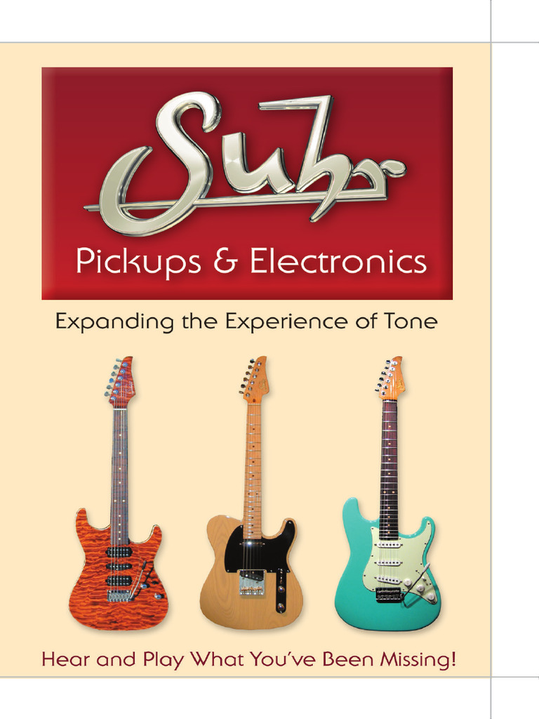 Pickups Brochure Complete | PDF Pickups Brochure Complete | PDF