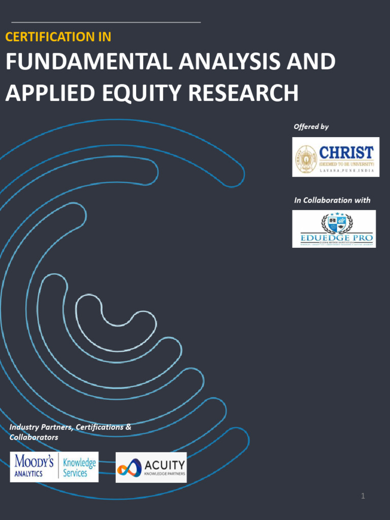 Certificate_4_Fundamental_Analysis_and_Applied_Equity_Research | PDF