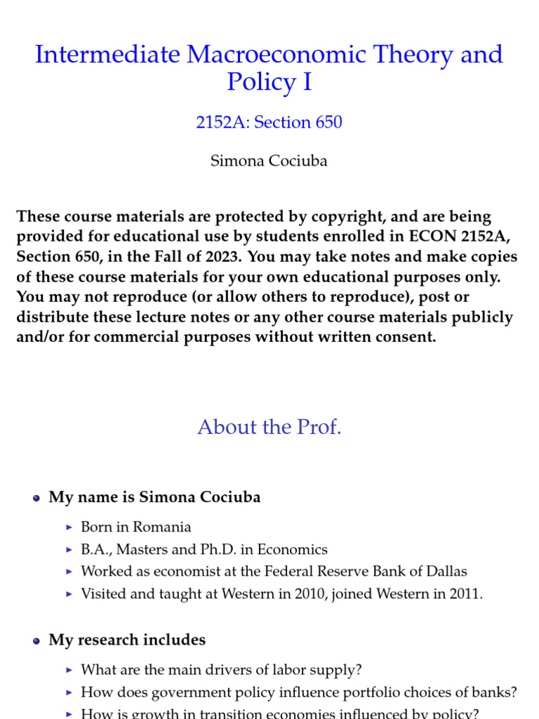 Chapter 1 | PDF | Macroeconomics | Gross Domestic Product