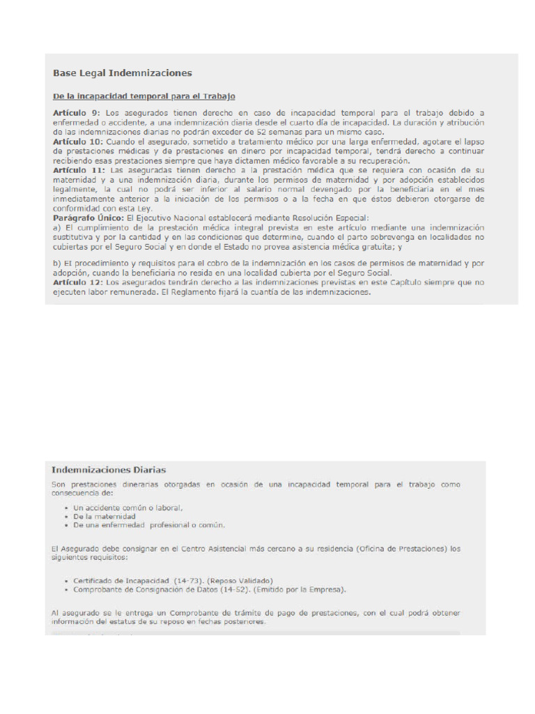 Reposo Médico ante el Instituto Venezolano de los Seguros Sociales IVSS ...