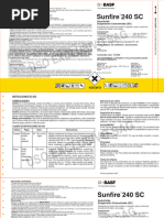 CO - Ficha Técnica - Sunfire®24 SC | PDF | Agua | Alimentos